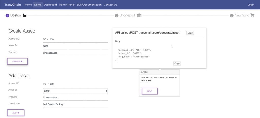 Blockchain Supply Chain (Trace & Track) Platform – Dappros