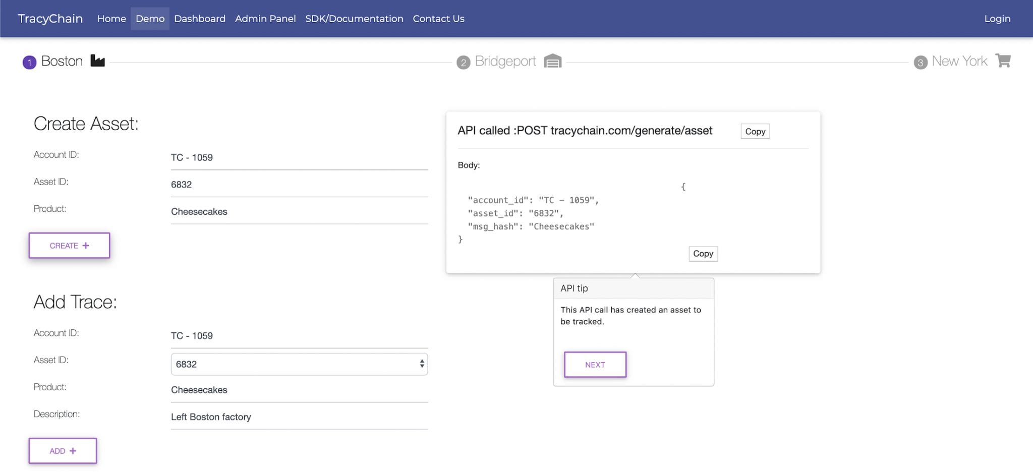Blockchain Supply Chain (Trace & Track) Platform – Dappros